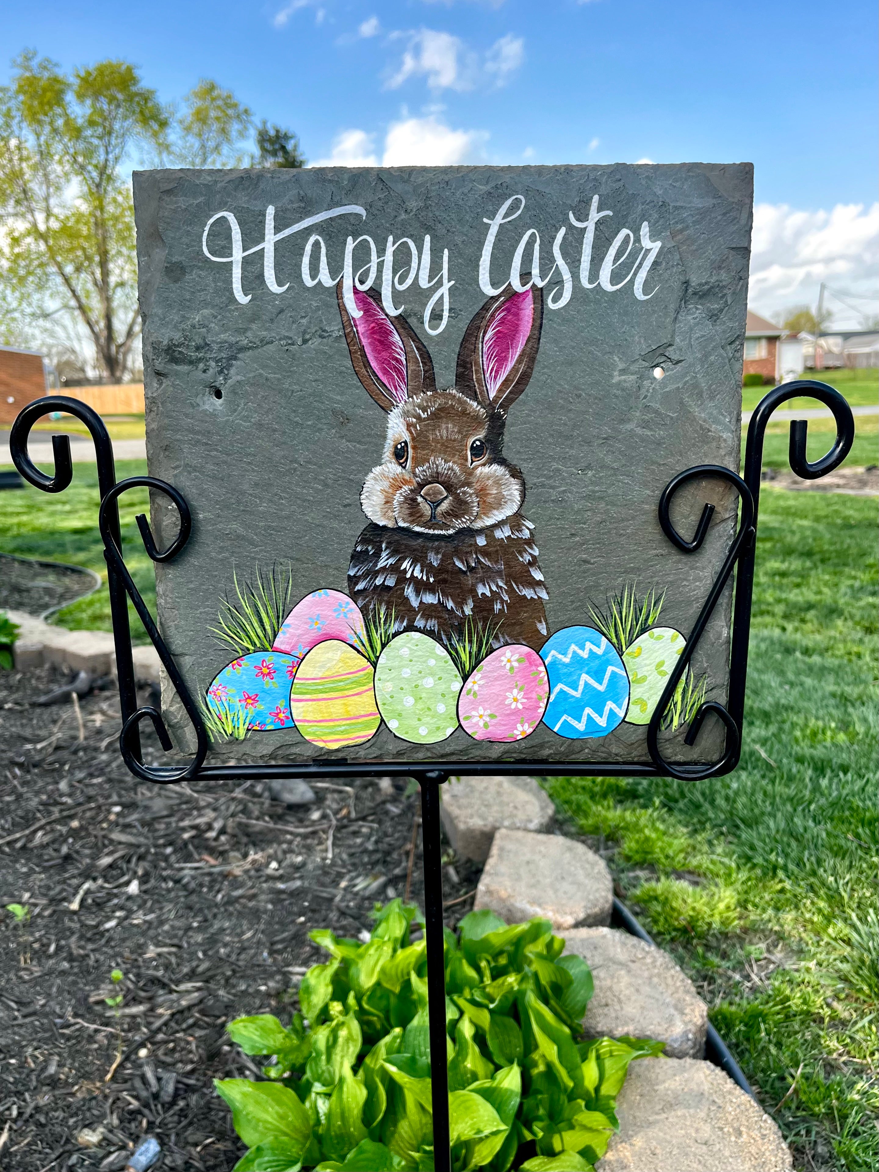 Easter bunny | Kim’s garden slates